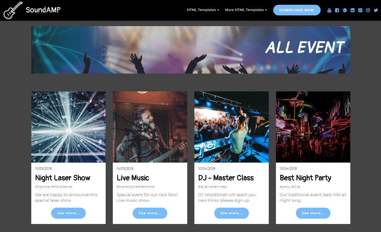 Awesome HTML Landing Page Templates For Your Business In 2020